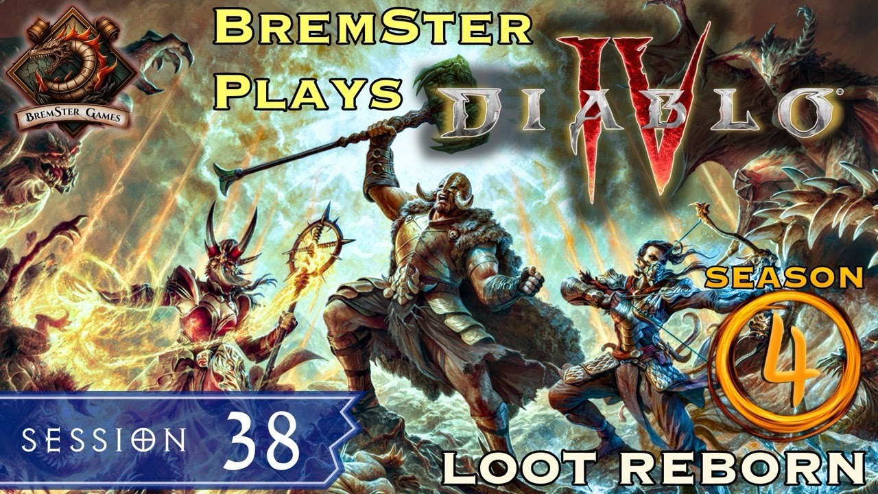 Diablo IV - Season Four - Session 38 [Shadow Minion Necromancer] - YouTube