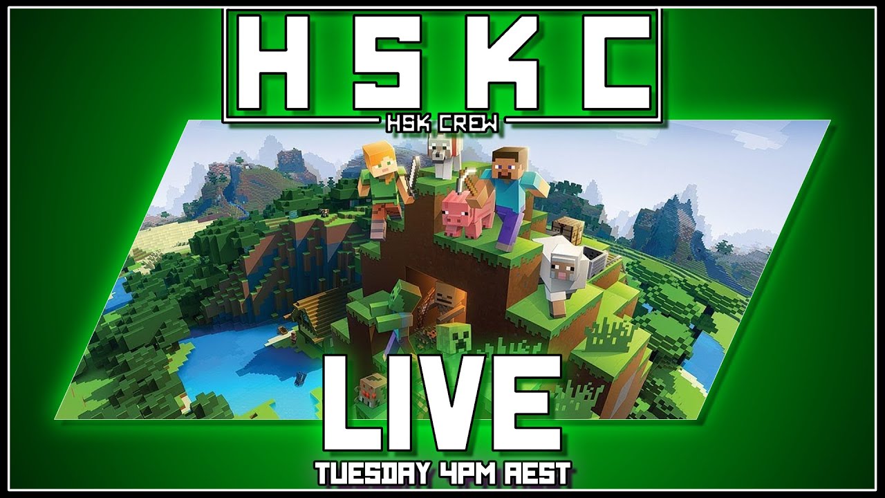 HSK Crew Live - MINECRAFT - YouTube