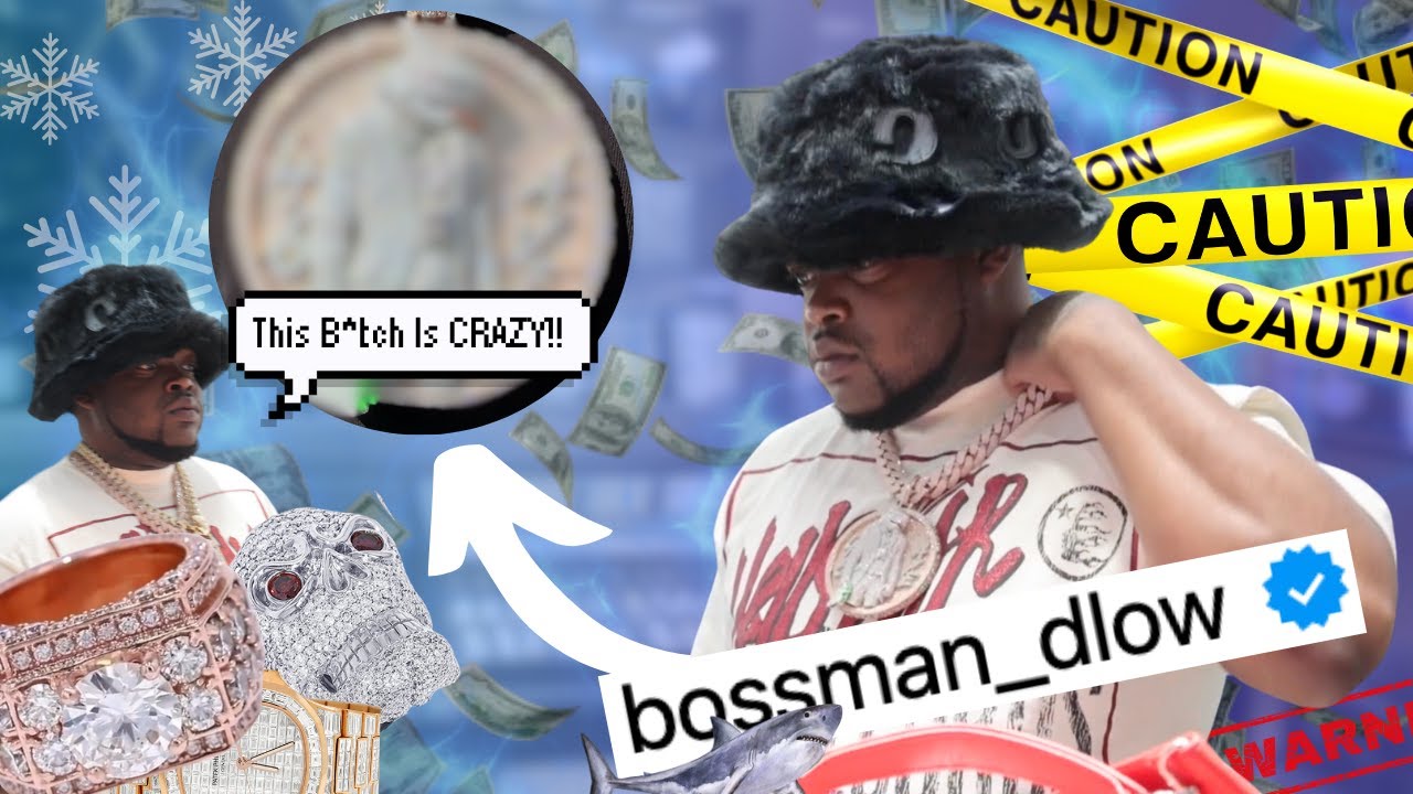 BOSSMAN DLOW's diamonds are dancing on this new shark pendant!! - YouTube