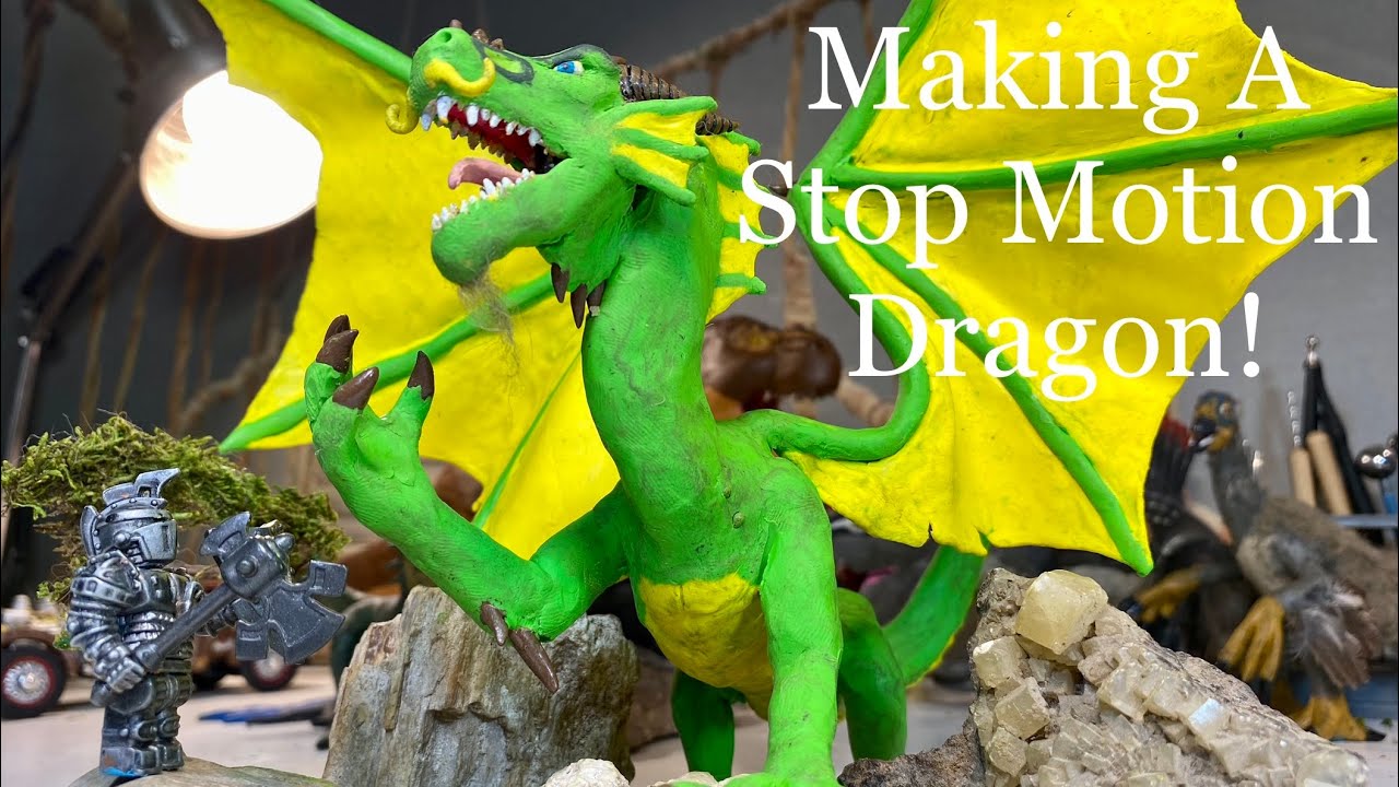 How To Make A Stop Motion Dragon - Ignis The Dragon Supercut! - YouTube