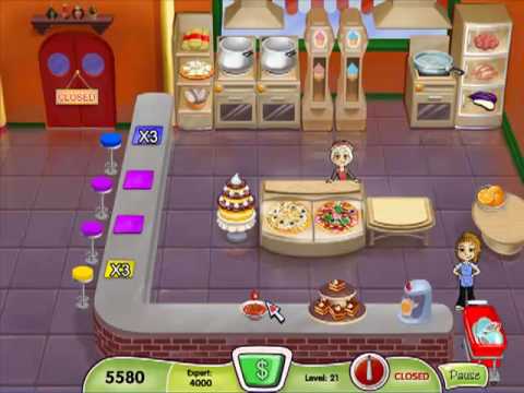 Cooking Dash Level 21 & 22 - YouTube