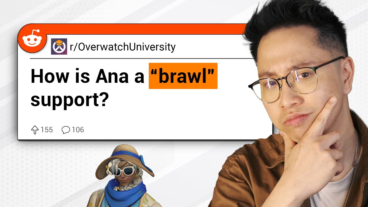 How is Ana a "brawl" Support? | OW2 Reddit Questions #55 - YouTube