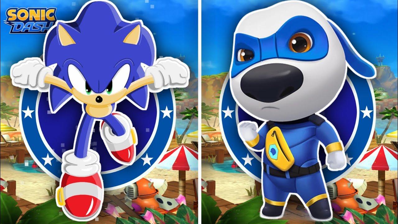 Sonic Dash Vs My Talking Hank Islandd - Movie sonic Vs All Boss Zazz ...