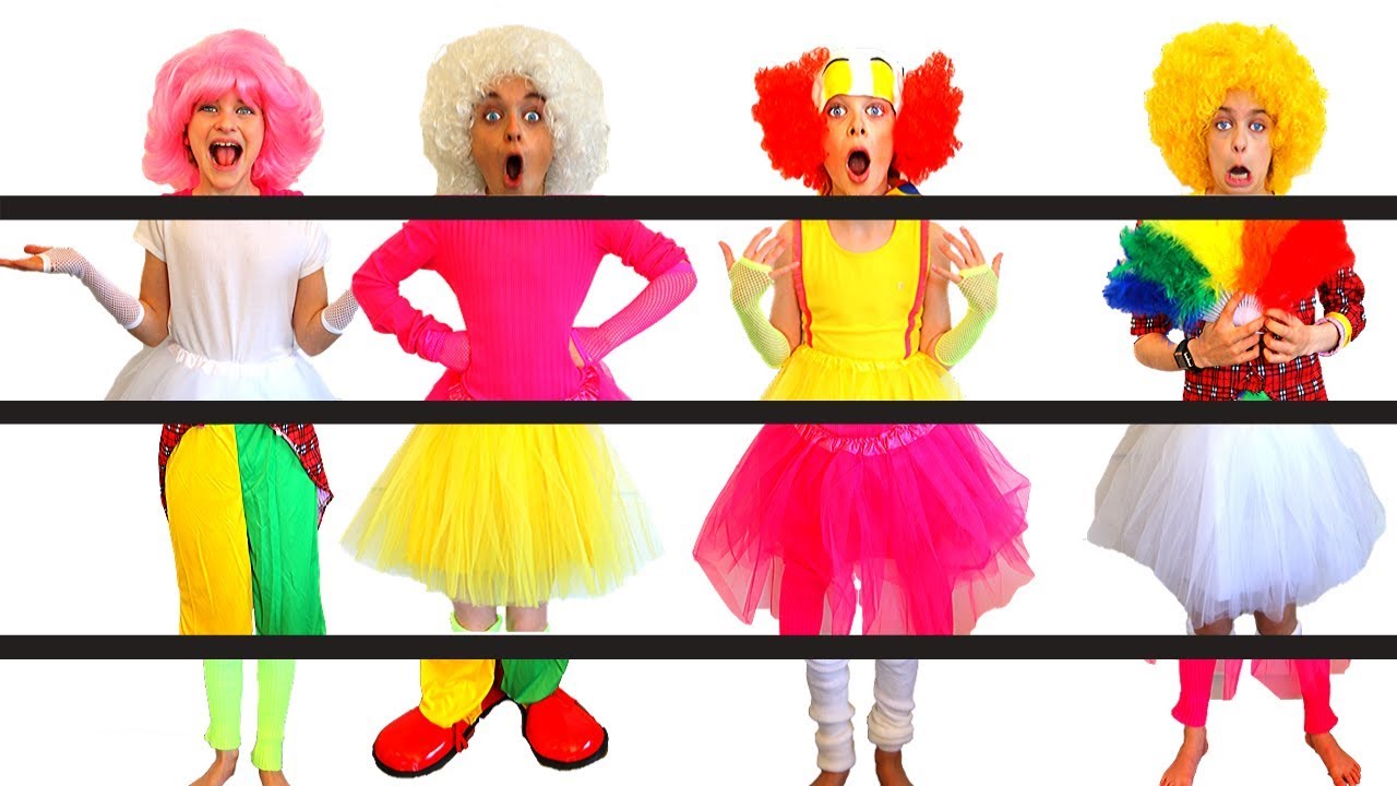 WE'RE MIXED UP! PUT OUR CIRCUS OUTFITS TOGETHER AGAIN Challenge By The ...