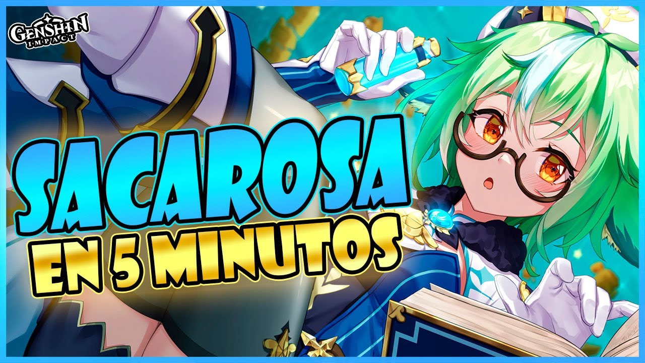 SACAROSA BUILD GOD EN 5 MINUTOS! 💜🌟 - Guía Sacarosa - Genshin Impact ...