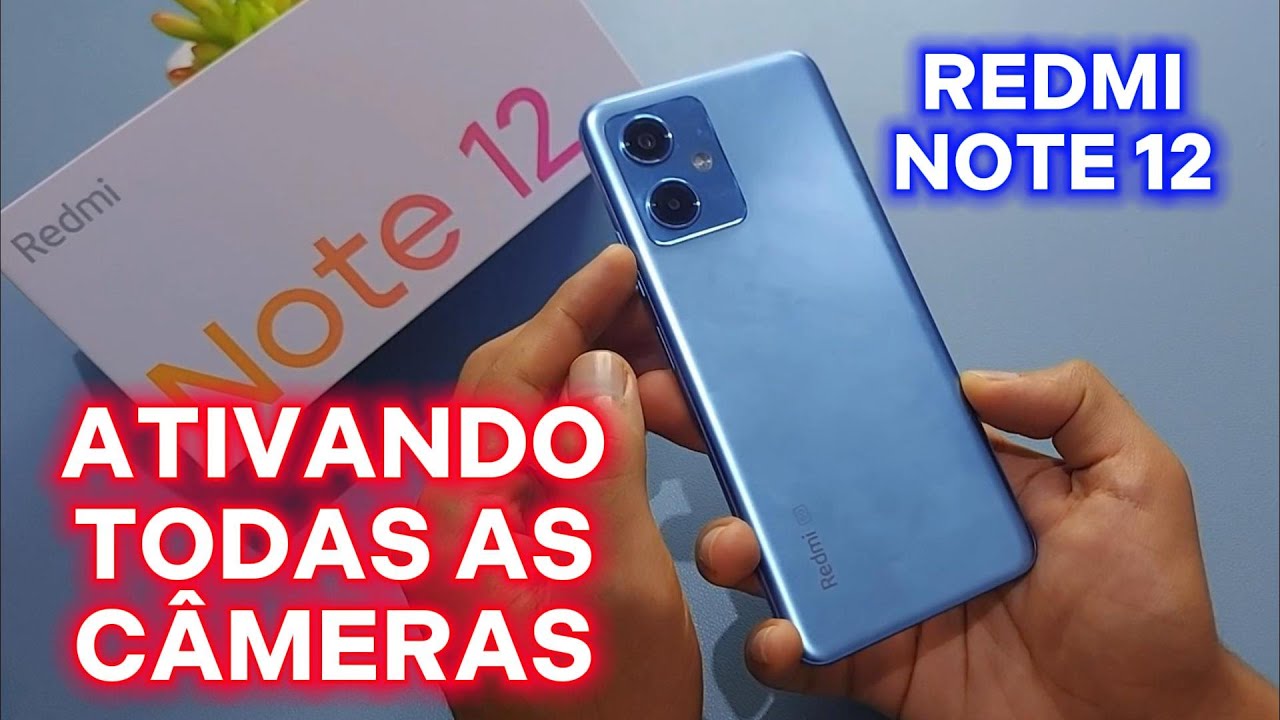 Ativando Todas as Cameras do Redmi Note 12 (Versão Chinesa) - YouTube