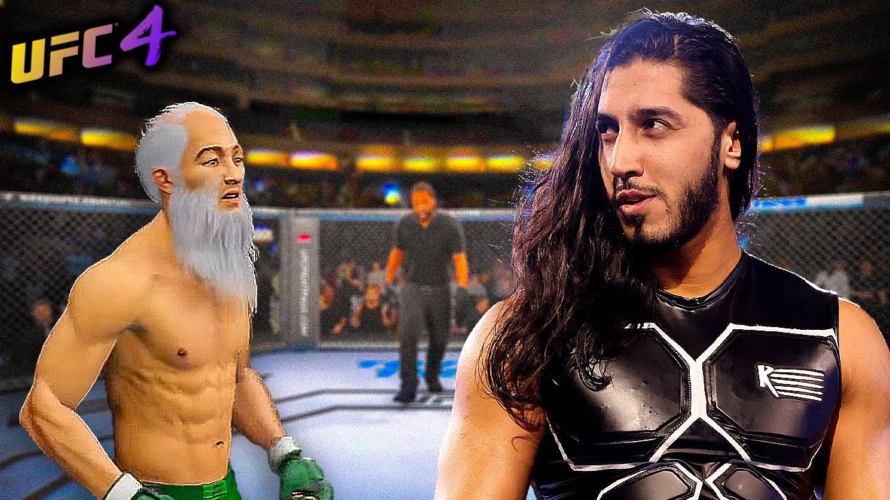 Mustafa Ali vs. Old Bruce Lee - EA Sports UFC 4 Rematch - YouTube