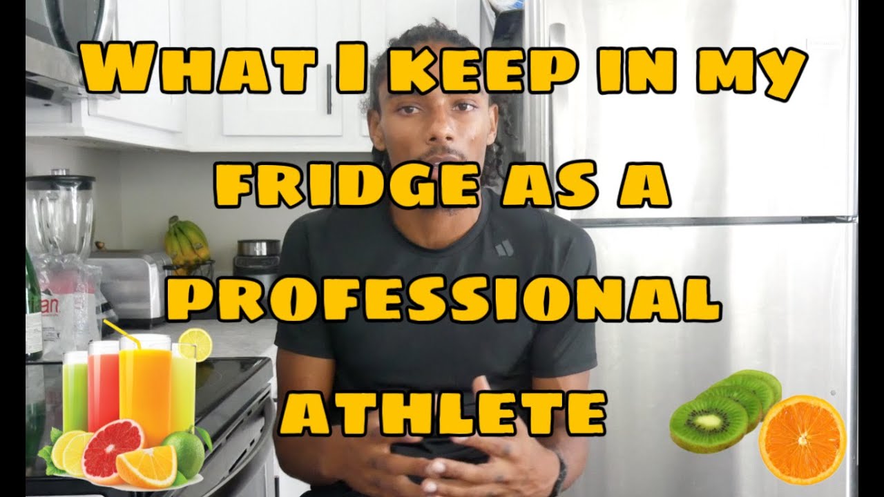 What I Keep In My Fridge: Professional Athlete Edition. - YouTube