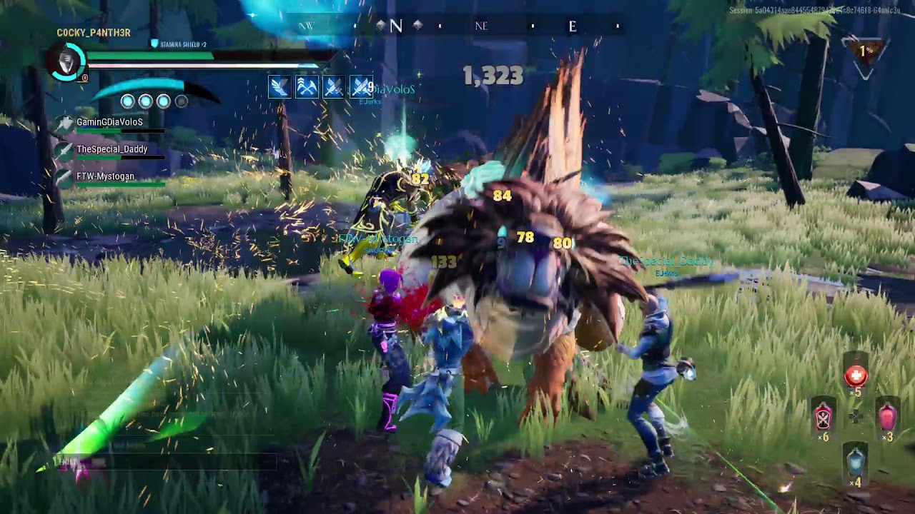 Dauntless - Lesser Gnasher - Quad Speedrun - YouTube