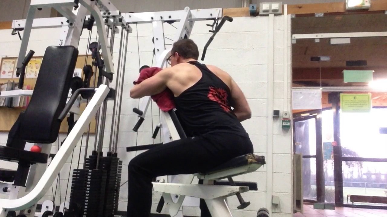 Rowing a un bras banc incliné 24kg - YouTube