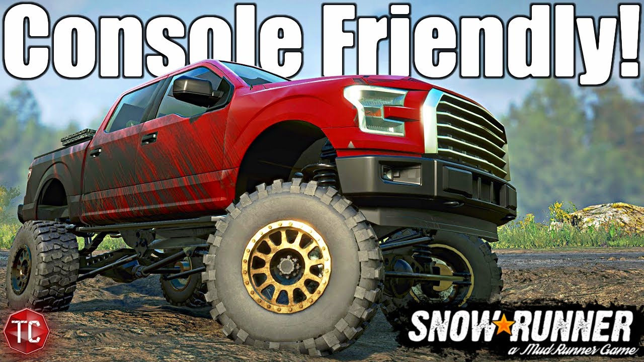 SnowRunner: NEW, CONSOLE FRIENDLY 2015 Ford F150! - YouTube