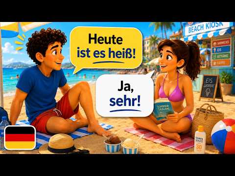 50 einfache Dialoge auf Deutsch | Alltagssituationen für Anfänger (A1–A2)