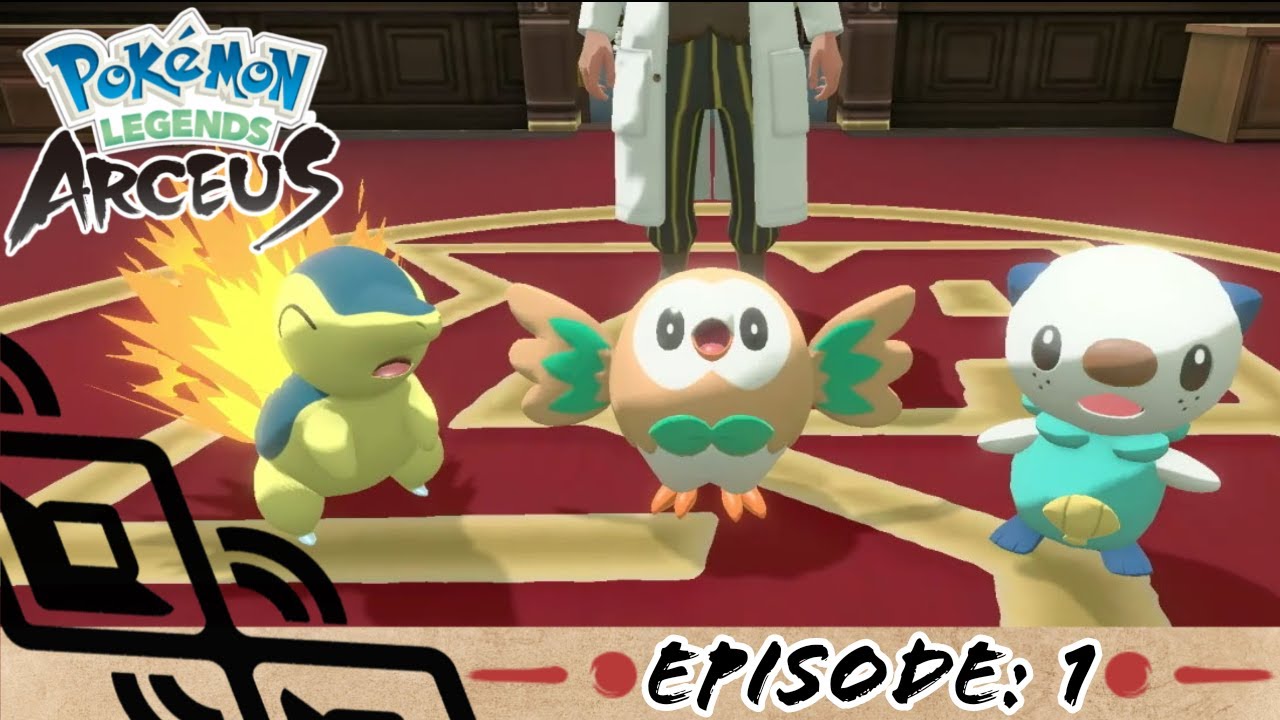 Pokemon Legends Arceus Episode 1: Strange Land, Common Goals - YouTube