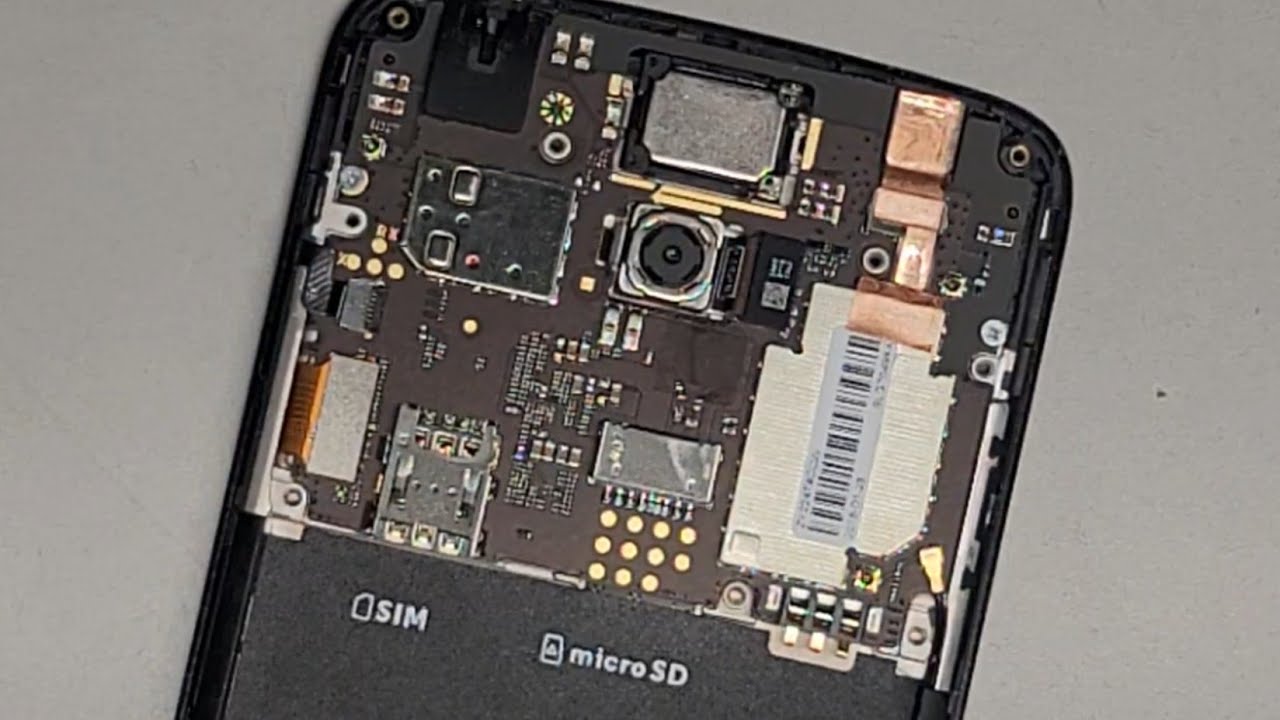 Motorola Moto E4 E 4th Generation Gen XT1768 Disassembly Battery SIM ...