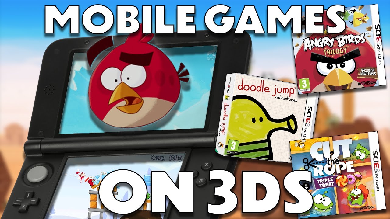 Unexpected 3DS Ports - Mobile Games That Made the Leap... - YouTube
