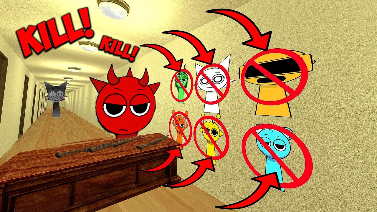 Sprunki Raddy is Wants To Kill All Sprunkis! - YouTube