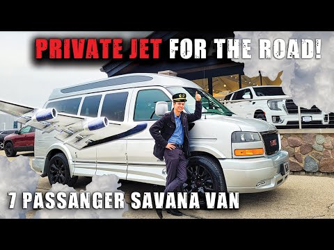 New GMC Savana High Top 7 Passenger Van 2022!