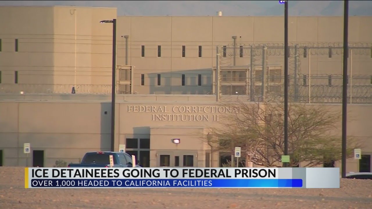 Hundreds of ICE Detainees Transferred to Federal Prisons - YouTube