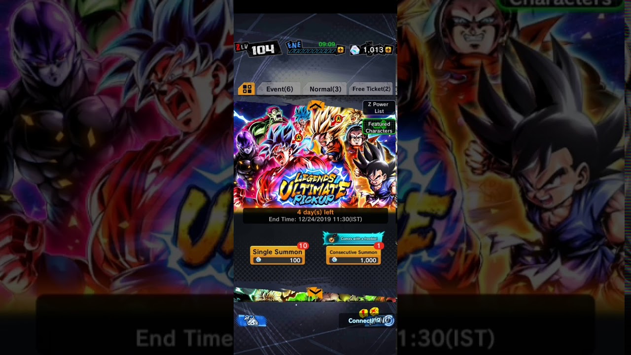 Consecutive summon #1 (DBL#3) - YouTube