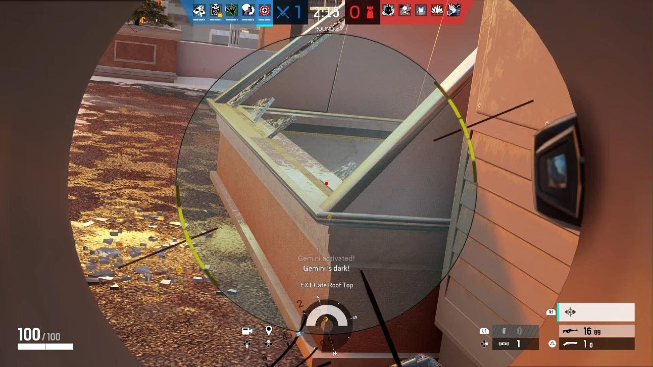 Tom Clancy's Rainbow Six Siege Glaz 4k - YouTube