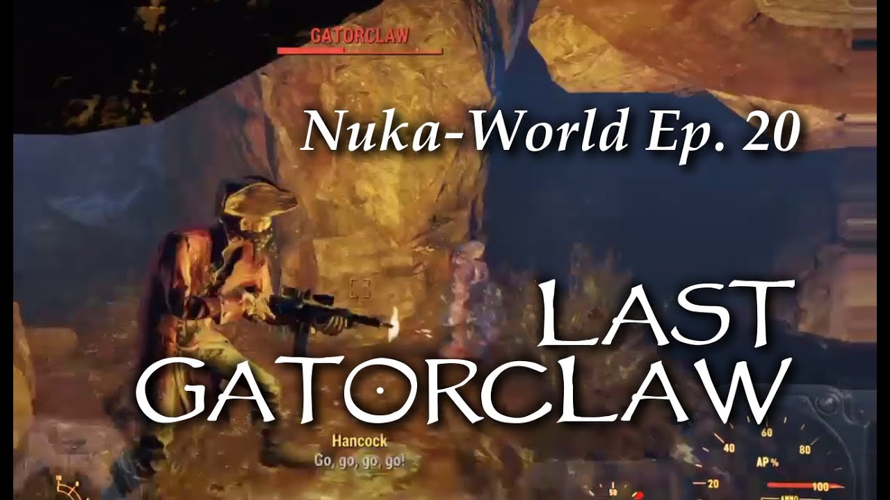 Nuka-World ep20 Last Gatorclaw (Fiona) Fallout 4 - PS4 - YouTube