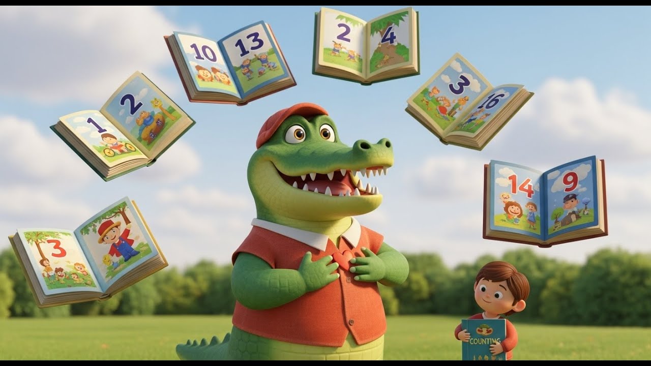 El Cocodrilo Que Amaba Contar | Mejores Rimas Infantiles y Canciones ...