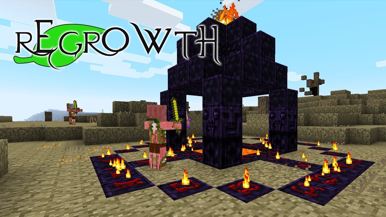 Regrowth Part 11 - Hell House ::: Minecraft Java Modpack - YouTube