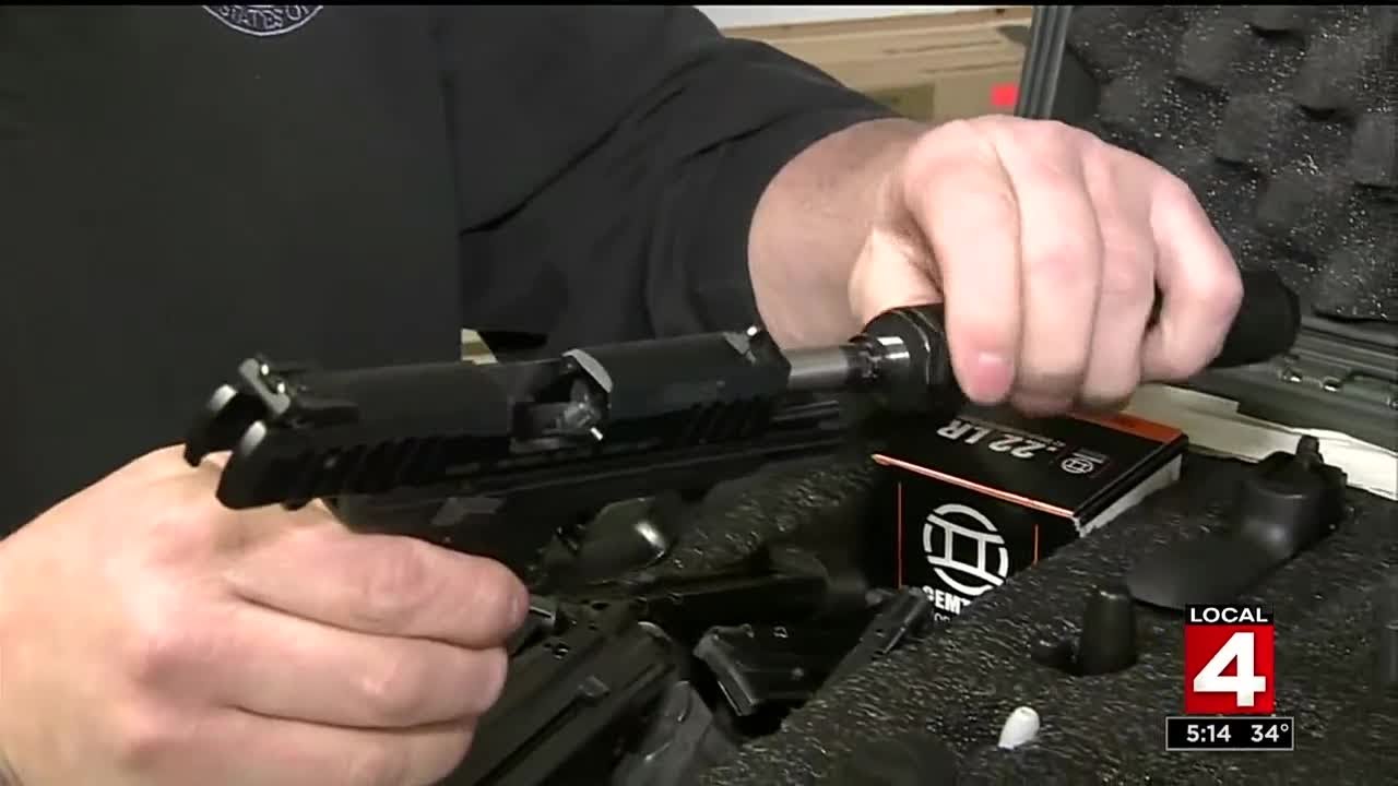 Todd's Guns shop in Lambertville offers class for teachers - YouTube