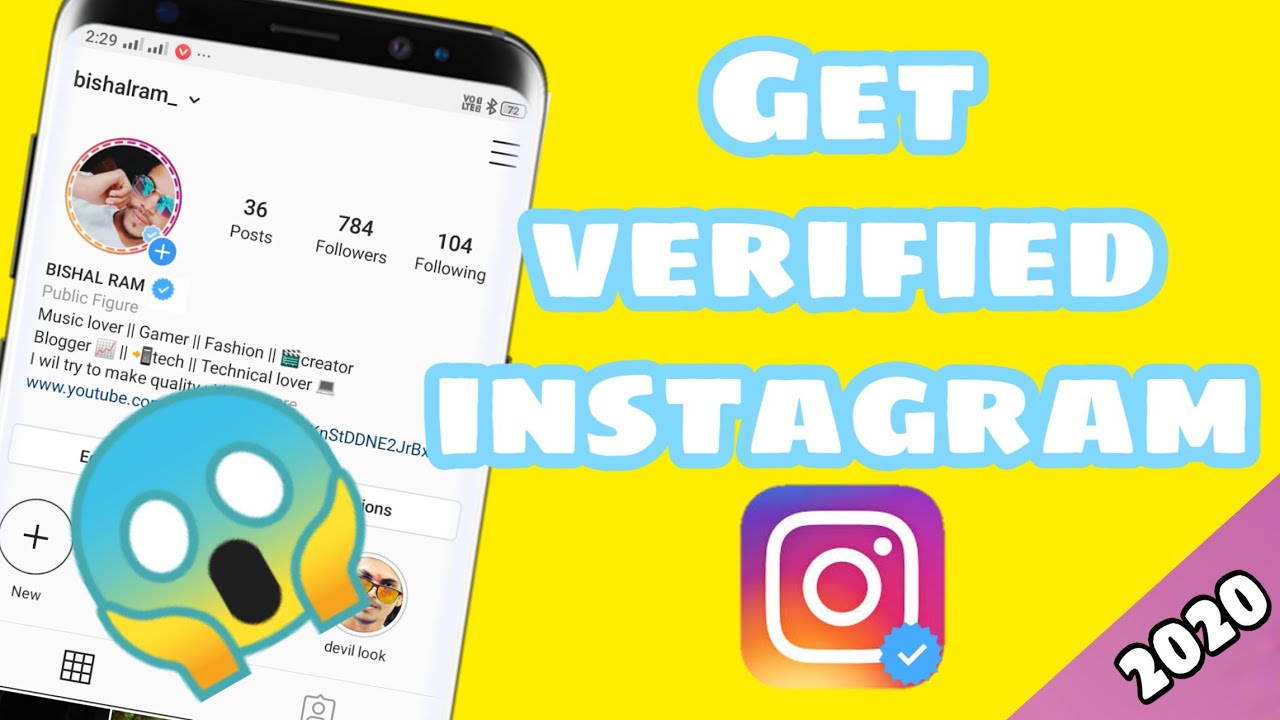 Verified Instagram Account || How to Get Verified Badge on instagram ...