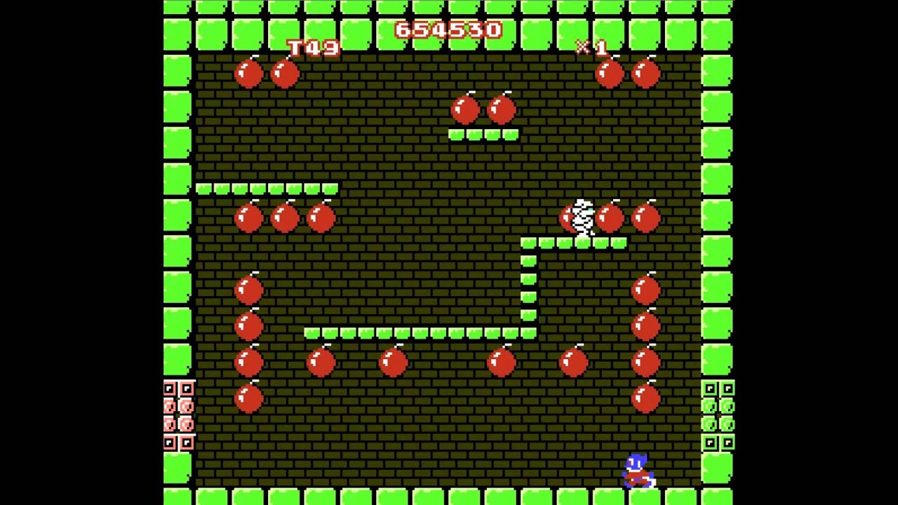 NES: Mighty Bomb Jack: Stage 6 Walkthrough. [HD] - YouTube