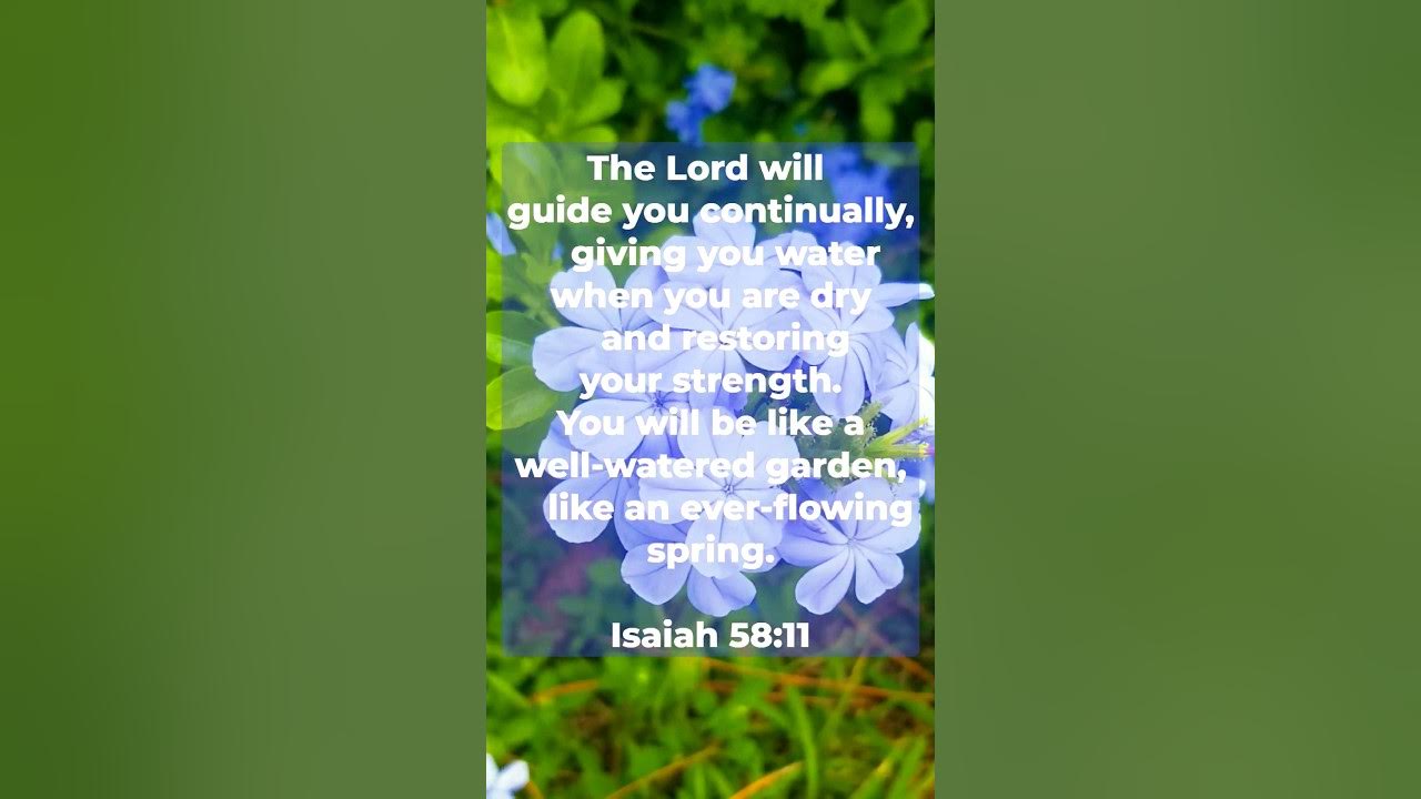 The Lord Will Always Guide You Through His Word and Holy Spirit 🙏💕 ...