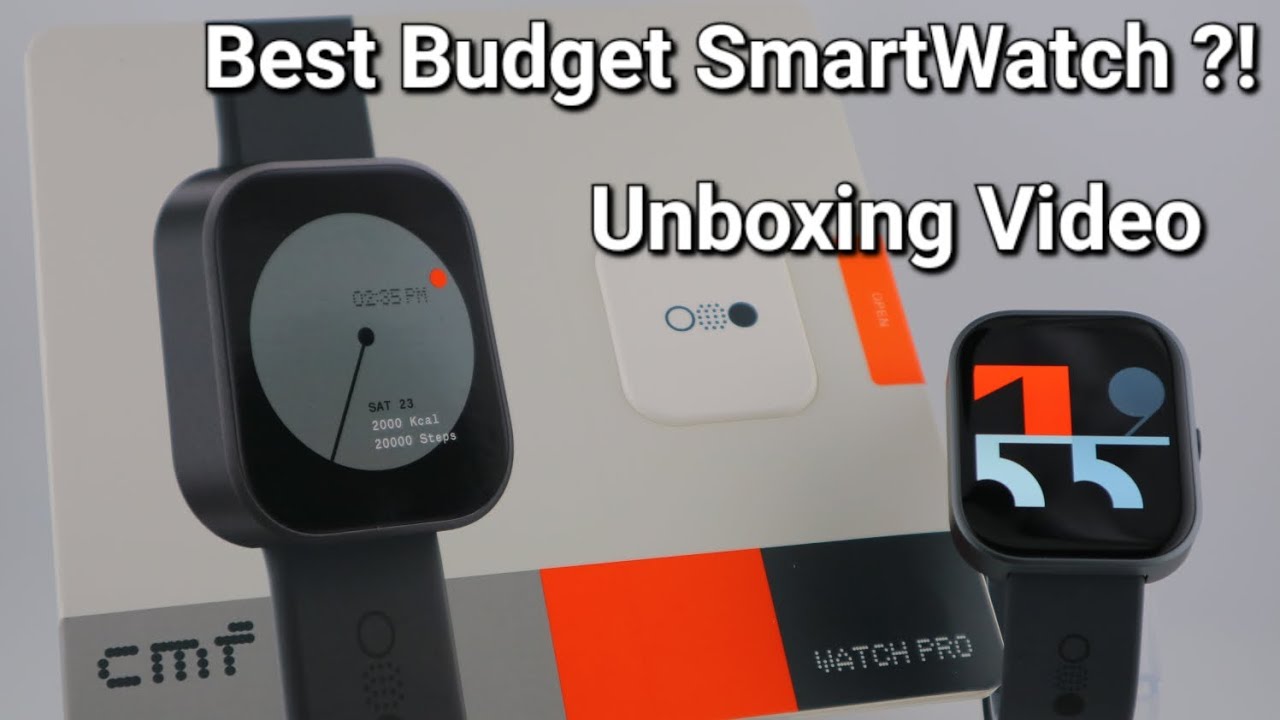 FULL Unboxing of the Watch Pro By CMF | NOTHING - YouTube