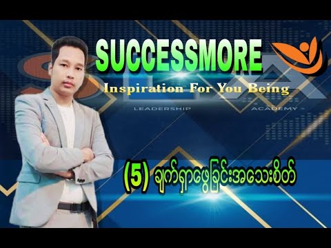 Successmore ကုမ္ပဏီ ရဲ့ S.L.A 3-4-5-6 နည်းစနစ်ထဲက (5) ချက်ရှာဖွေခြင်းအသေးစိတ်