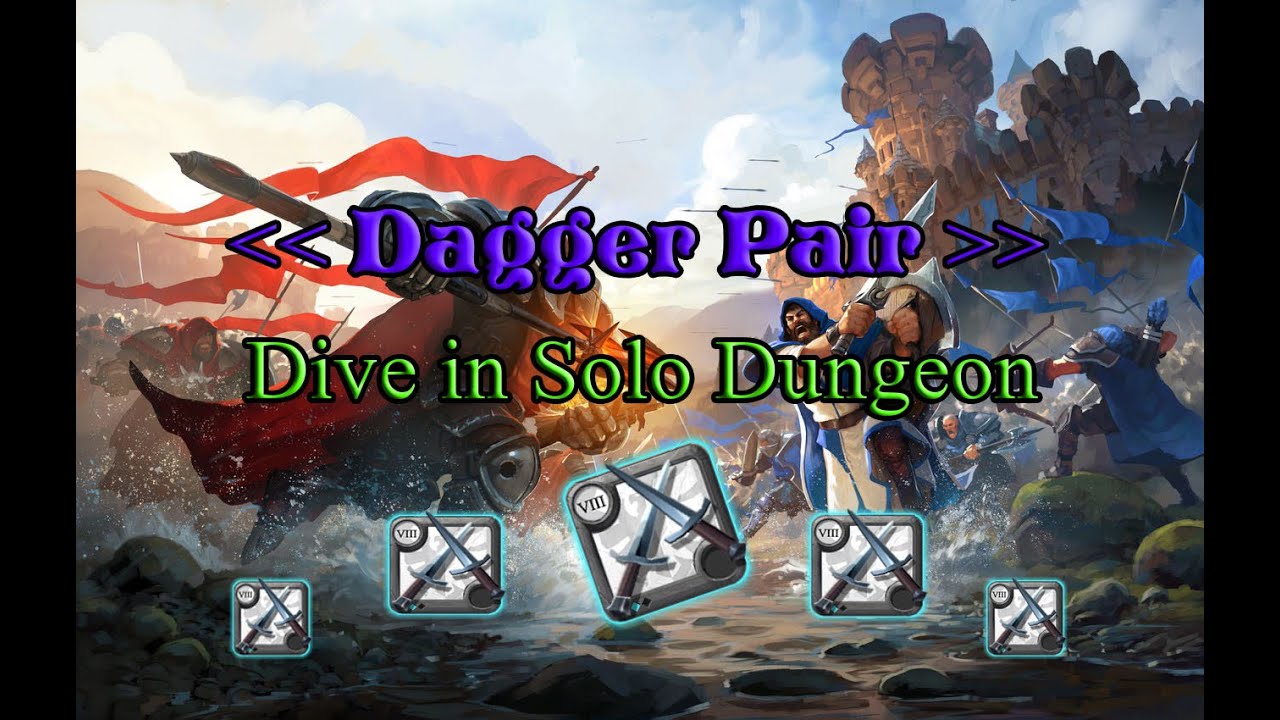 Dagger Pair One Shot KILL ! Albion Online - YouTube