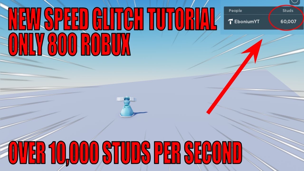 [WORKING 2023] New Roblox Speed Glitch Goes Over 10K Studs Per Second ...