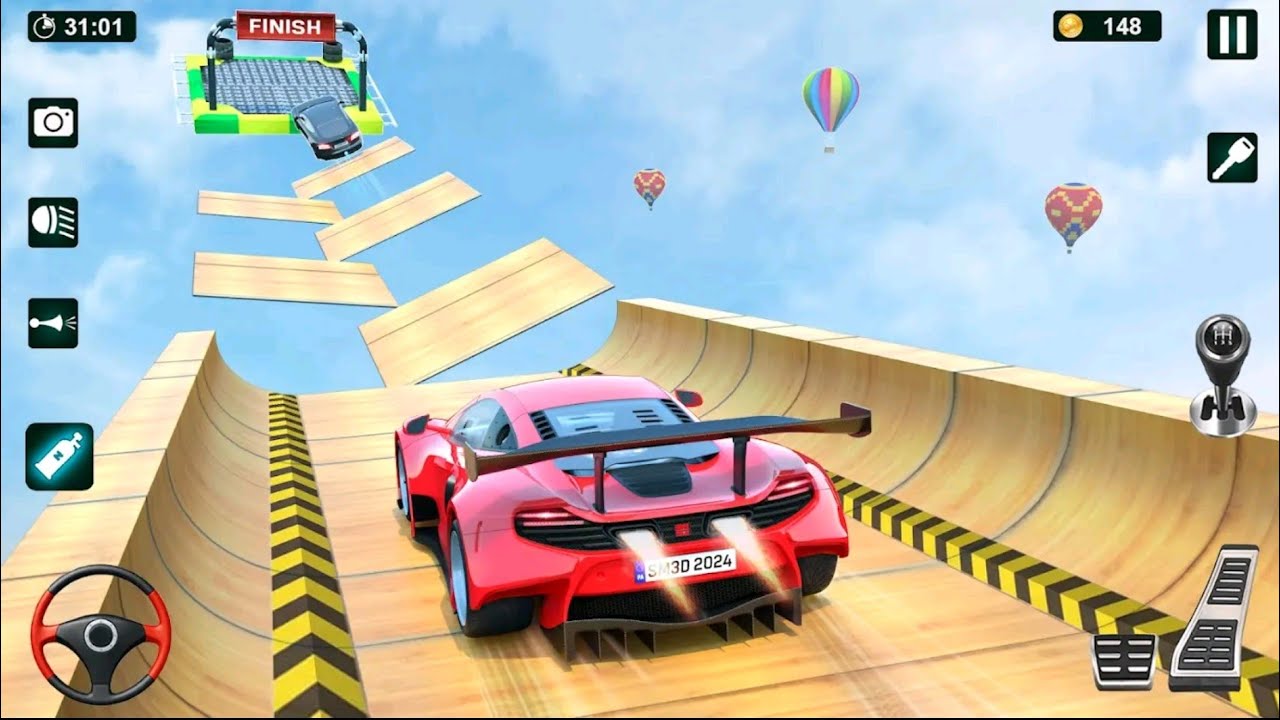 Epic Ramp Car Stunts - Extreme Racing - Android Gameplay - YouTube