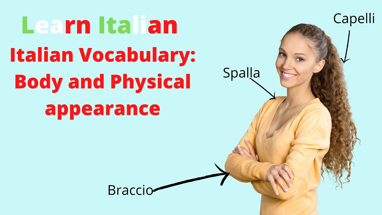 Italian vocabulary: body and physical appearance - Vocaboli Italiani ...