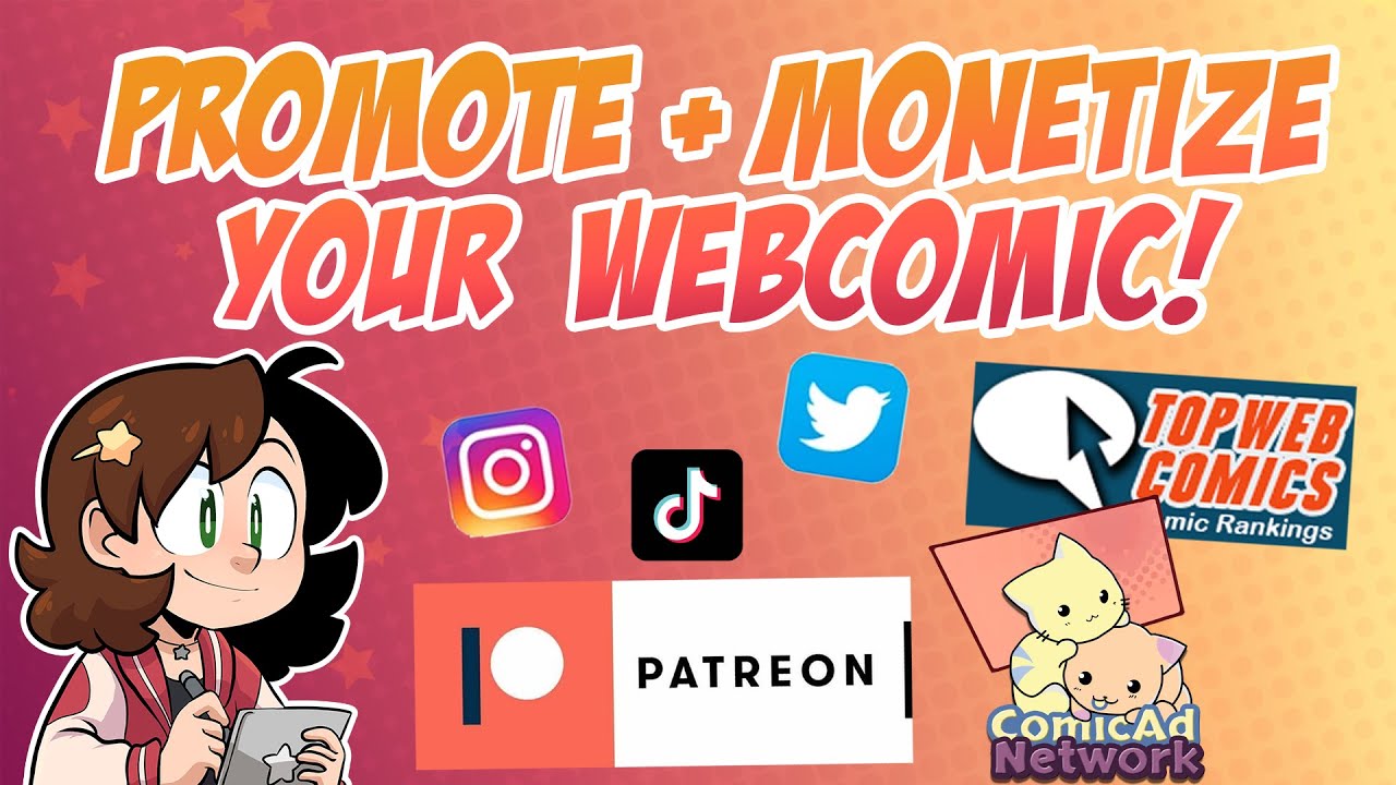 Webcomics 102: Promoting and Monetizing Your Webcomic - YouTube