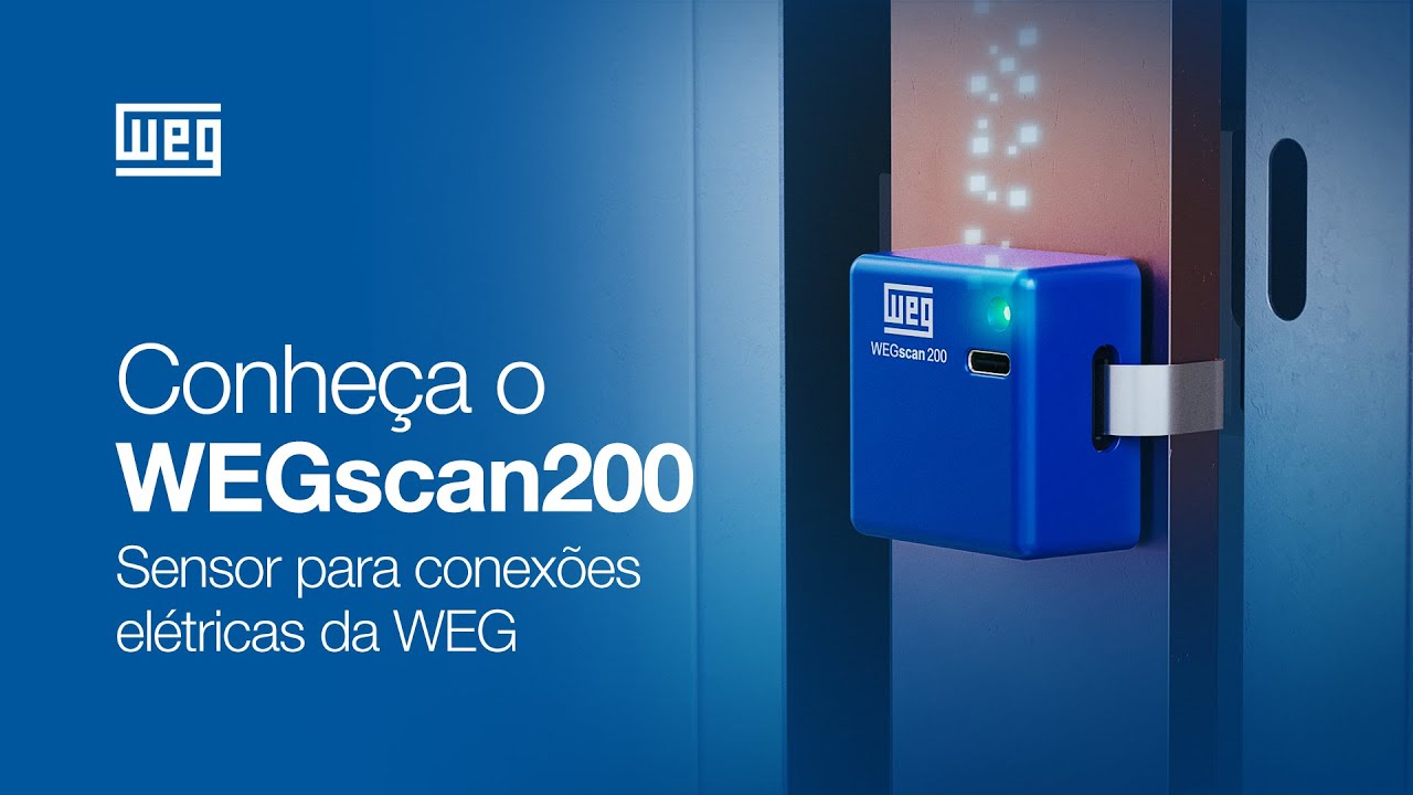 WEG - WEGscan200: Sensor para barramentos e conexões elétricas - YouTube