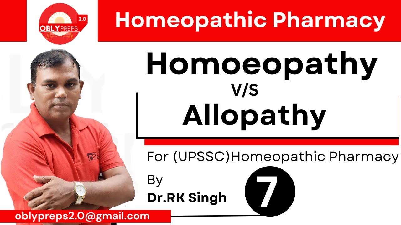 Homeopathy vs Allopathy Organon of medicine #Homeopathy pharmacist ...