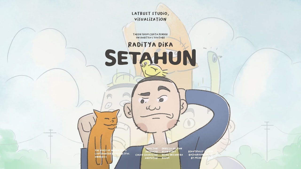 A Visualization for Cerita Pendek Raditya Dika: Setahun - YouTube