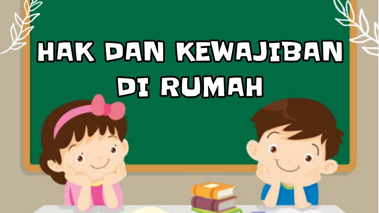 Hak dan Kewajiban Anak di Rumah - Kelas 1,2, 3 SD - YouTube