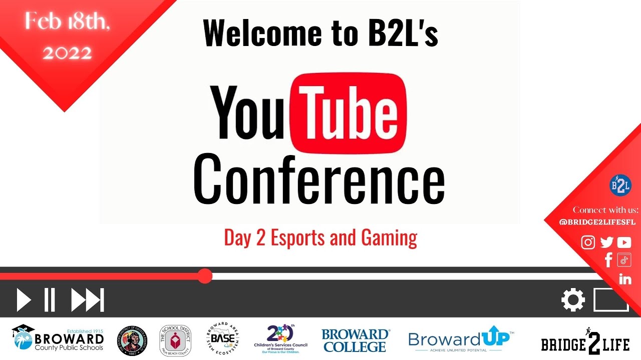 B2L 2022 YouTube Conference - Night 2 (esports and gaming) - YouTube