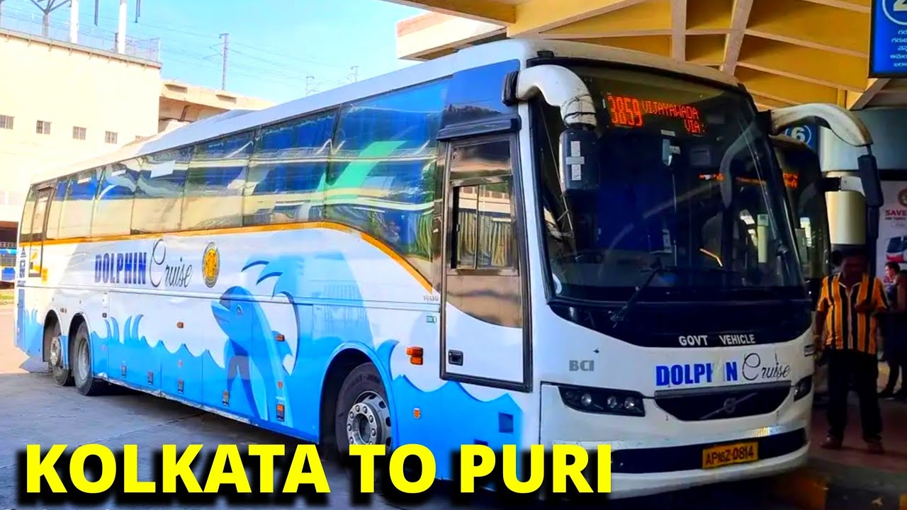 Dolphin Volvo Bus Kolkata to Puri | Puri to Kolkata Dolphin Volvo Bus ...