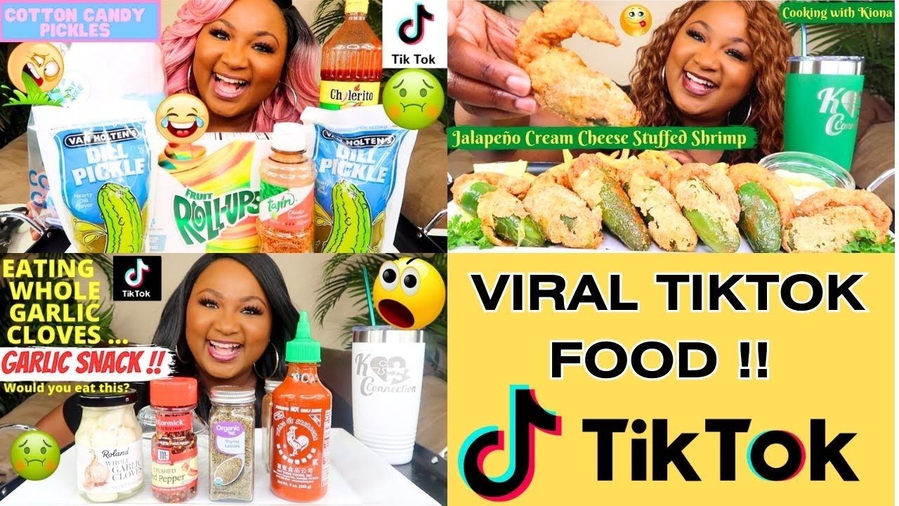 TIK TOK VIRAL FOOD TRENDS COMPILATION - YouTube