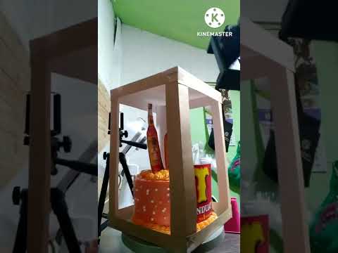 How to make  cake decorating ideas for tanduay theme/ home made cake decoration💚