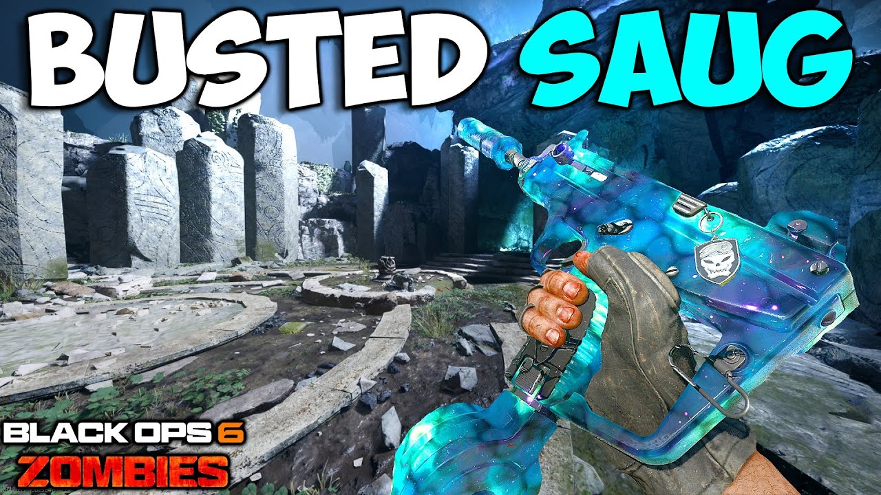 BO6 Zombies - The SAUG SMG Is *ACTUALLY* BUSTED? (Best Guns To Use ...