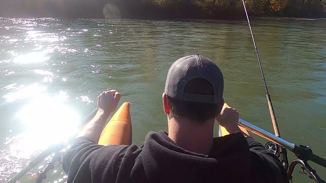 First Pontoon Float Day - YouTube