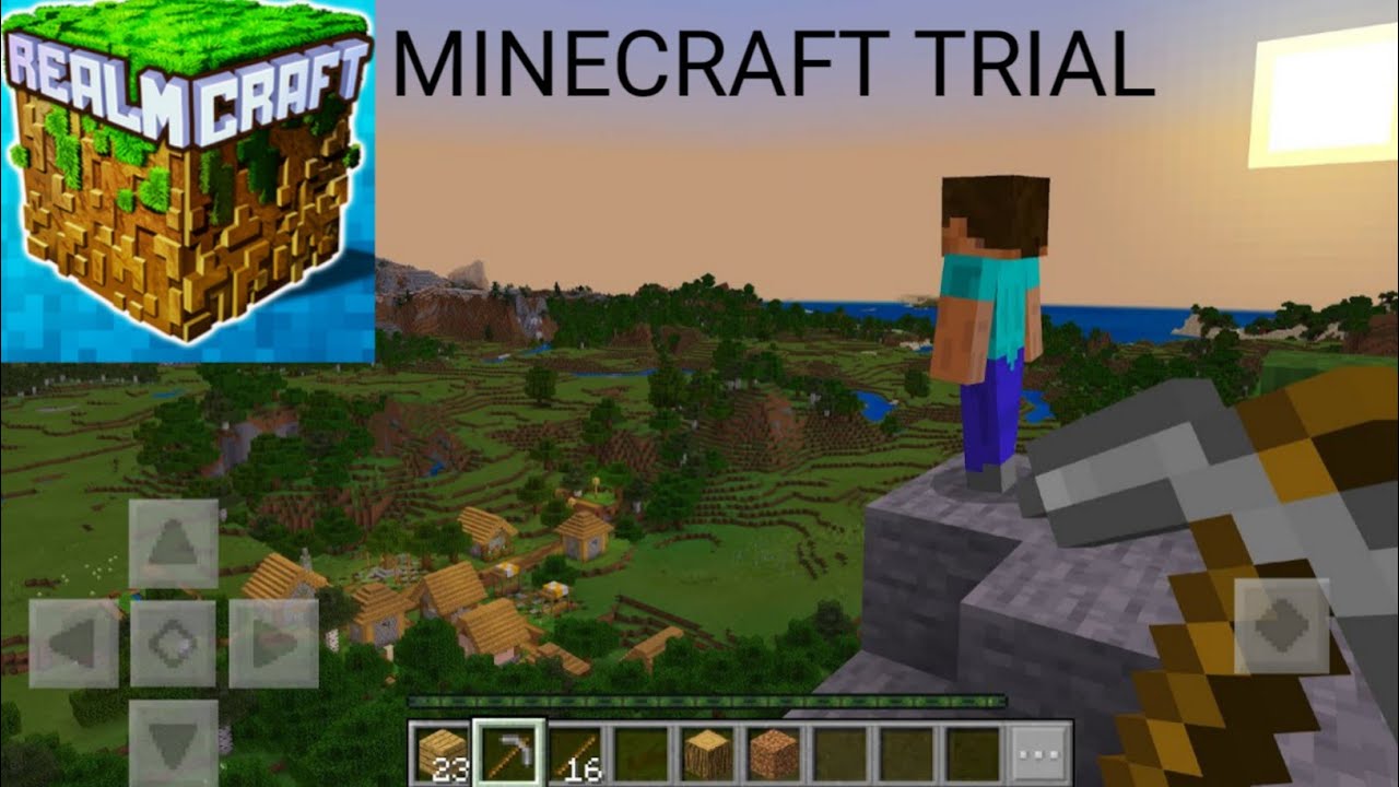 MINECRAFT TRIAL GAMEPLAY MINECRAFT TRIAL GAMEPLAY VIDEO 1 - YouTube