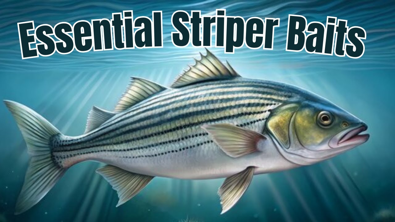 Essential Striper Baits! The one's you need. - YouTube